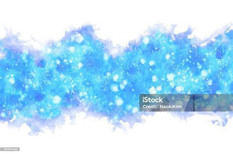 그런 지 수채화 손 페인트 배경에 파스텔 색상 여름 블루 아이스 추상 벡터 일러스트 거친에 대한 스톡 벡터 아트 및 기타 이미지 거친 겨울 계절 Istock