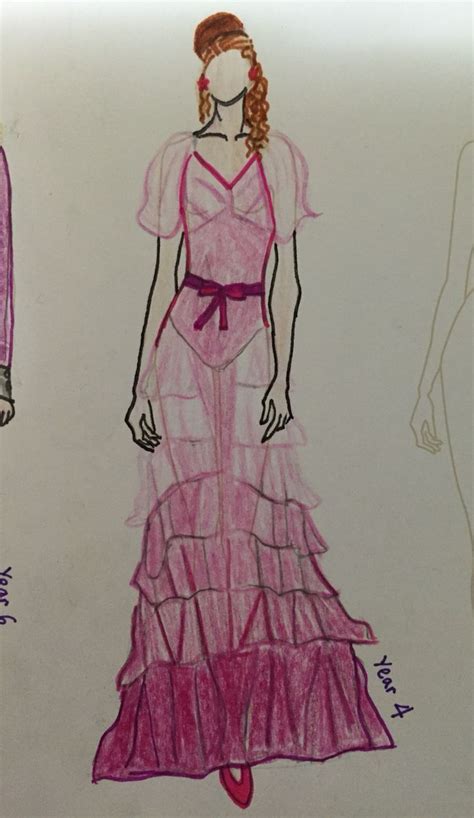 Hermione Granger Yule Ball Dress Drawing Pin By Amera Mahmoud On