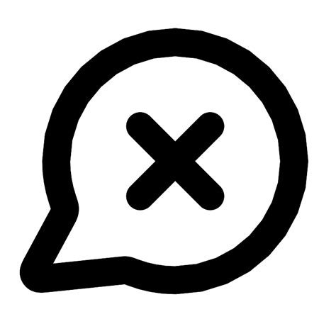 Message X Circle Vector SVG Icon SVG Repo Message X Circle Vector SVG Icon SVG Repo