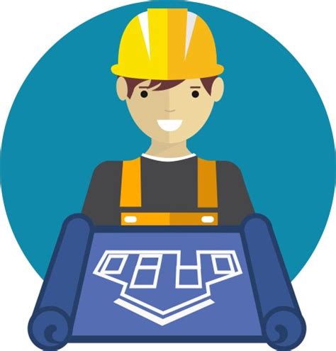 Engineer Man And Woman Royalty Free Vector Image