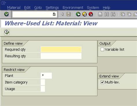 Solved Bom Explosion Across Plant SAP Community