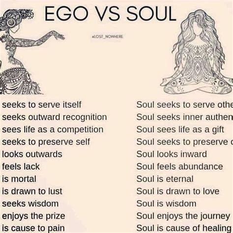 Ego V Soul
