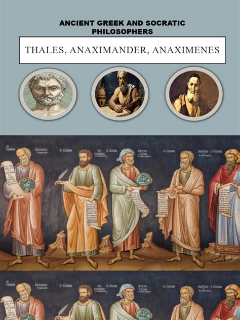 Thales Anaximander Anaximenes 121052 Pdf Social Science