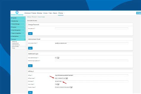 Booking Automation Yourwelcome Support