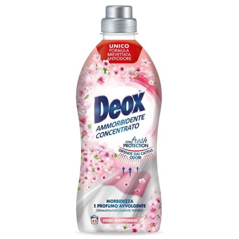 Deox Ammorbidente Concentrato 900ml Fiori Giapponesi