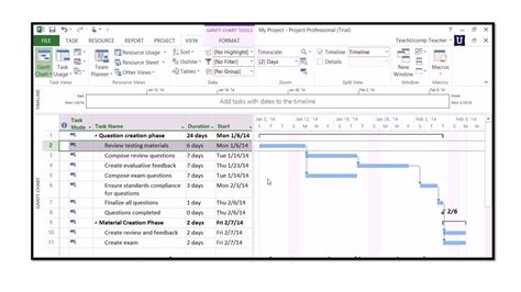 how to use gantt chart in microsoft project 2013 ponasa