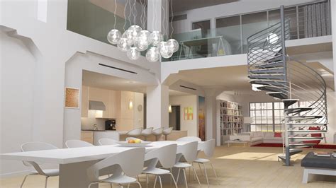 Interiors Rendering On Behance
