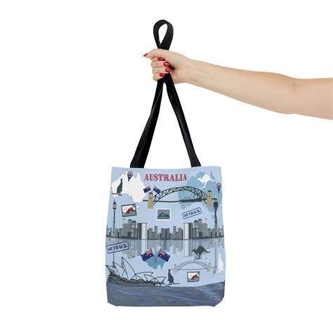 Australia Tote Bag Sydney Opera House Kangaroos Bondi Beach All