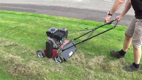 Einhell Gc Sc 2240 P Scarifier Demonstration And Review Push