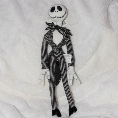 Disney Toys Disney Jack Skellington Plush Doll Disneyland Posable 3