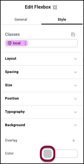 Use The Color Picker Elementor