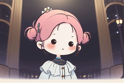Desenho Chibi Explorando O Encanto E O Estilo Ge Papel E Lápis