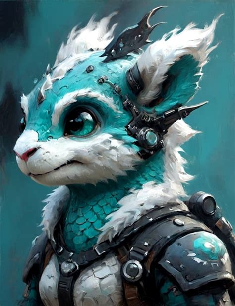 Fuzzy Cute 1 Image Created By Crystalballmech Tensor Art