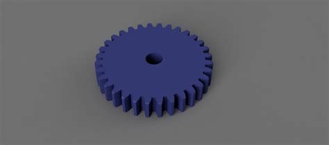 Parametric Spur Gear Download Free 3d Model By Stevenszcz Cad Crowd