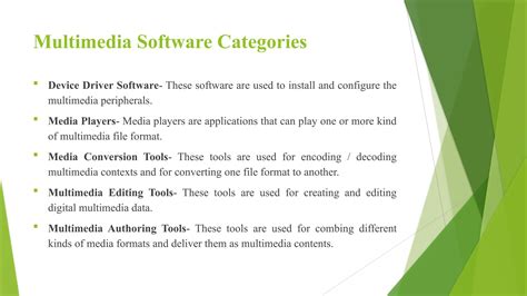 Multimedia Tools Applications And Systems Part2pptx