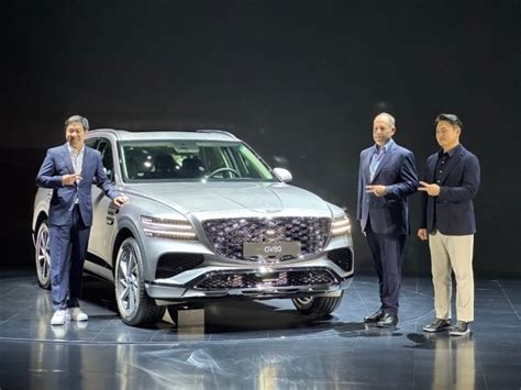 올해 최고의 기대 車 제네시스 Gv80 F L·쿠페 모델 공개