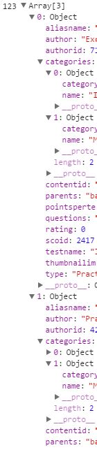 Angular Angular2ionic2how To Access An Array Of Objects Inside Another Array Of Objects In