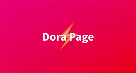 Dora Page A Hugging Face Space By Hilongjw