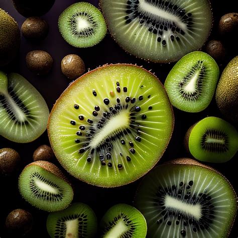 Premium Ai Image Fruit Kiwi Fruit Generated By Ai Artificial Intelligence