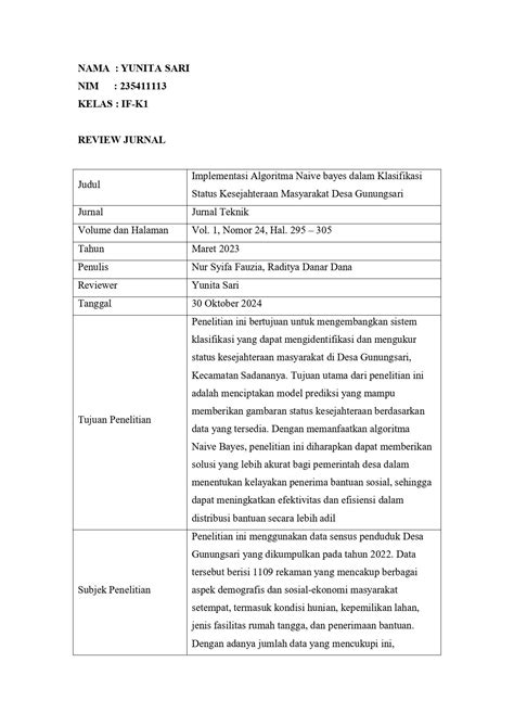 Modul 11 Classification Praktikum Big Data Analytic By Yunita Sari