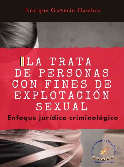 Libros En Derecho Trata De Personas Con Fines De Explotacion Sexual
