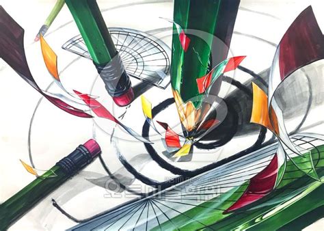 오리진t 2018한양대실기대회준비 대치동 오투미술학원 미술 구도 그림 디자인 그림