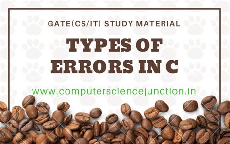 Types Of Errors In Programming