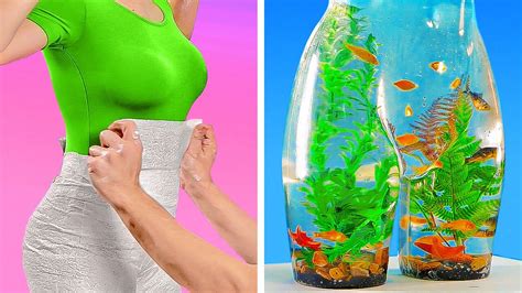 미친 데코 여성의 몸을 집 가구로 바꾸기 Youtube