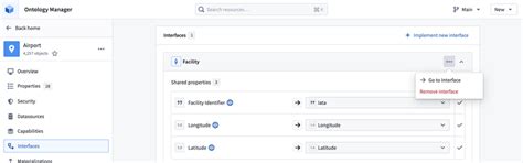 Interfaces • Edit An Interface Implementation • Palantir