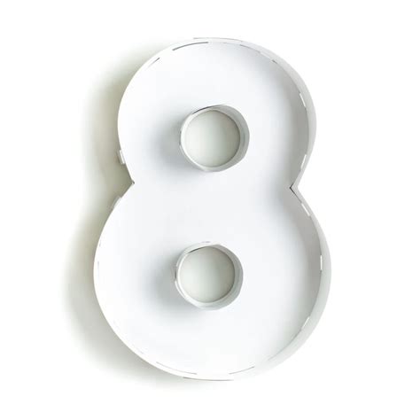 Number Shaped Box Number 8 Hasmart