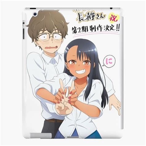 Naoto Hachiouji Hayase Nagatoro Animes Anime Manga Ipad Case