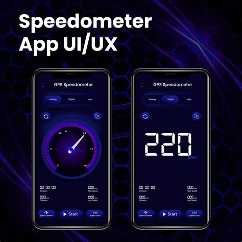Speedometer App Ui Behance