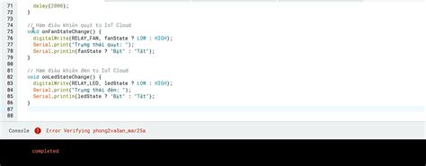 Arduino Cloud Editor Error Verifying With No Errors In Code Cloud Editor Arduino Forum