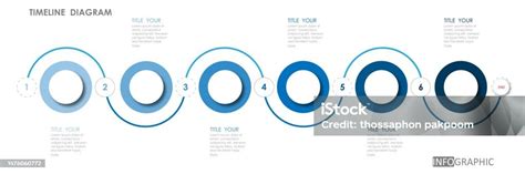 타임 라인 다이어그램 템플릿 요소 인포 그래픽 원 프리젠 테이션 스타일 표시 6단계 목표 원형에 대한 스톡 벡터 아트 및 기타 이미지 원형 흐름 컴퓨터 그래픽
