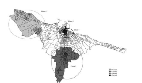 Satscan Model For The Identification Of Hot Spots Of Lowest And Highest Download Scientific