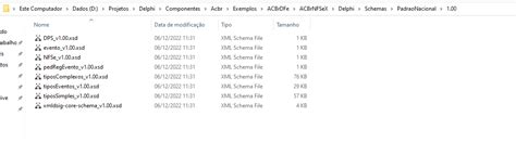 Falha Validação Schema Nfs E Provedor Nacional Acbrnfse Projeto Acbr