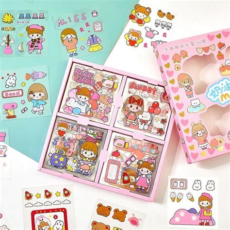 Jual Stiker Gemoy 1pak Isi 100 Pcs Shopee Indonesia