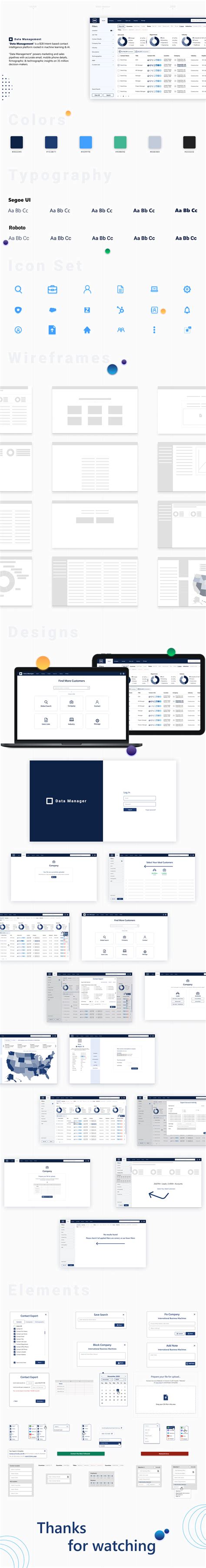 Data Management UI UX On Behance