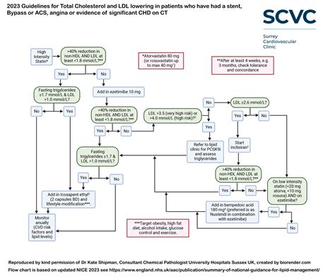 What Are The Latest Guidelines Target For Ldl Surrey Cardiovascular Clinic
