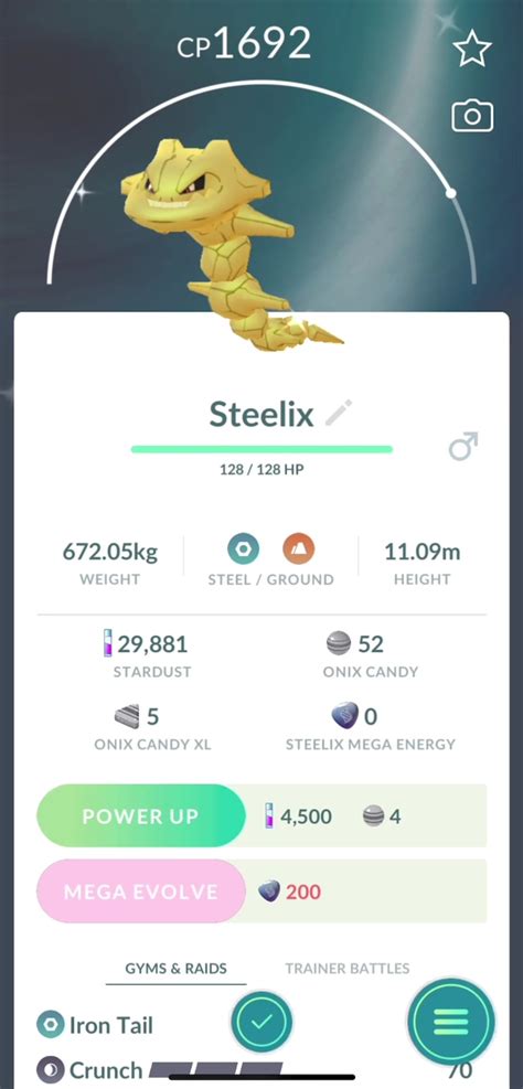 Mega Evolucao Onix 208 Mega Steelix By Tails19950 On Deviantart