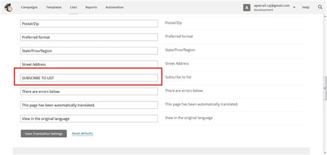 How To Change Subscribe Button Text To Uppercase In Mailchimp Signup Forms Stack Overflow