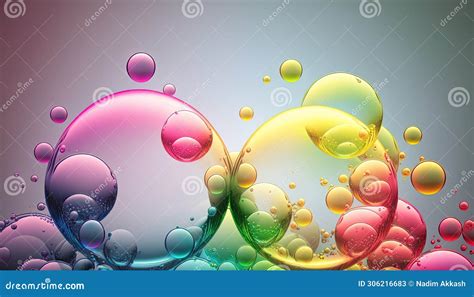 Rainbow Color Bubbles Bubble Colours Fluorescent Bright Neon Flashy