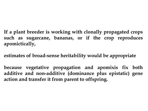 Ppt Quantitative Inheritance In Plant Breeding Powerpoint