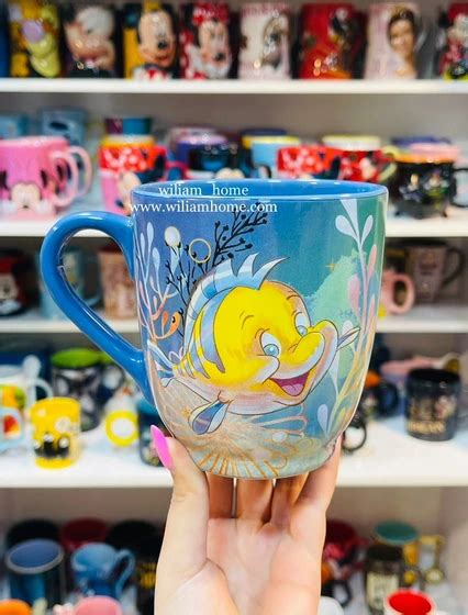 خرید و قیمت ماگ دیزنی فلوندر و سباستین ، آریل پری دریایی ترب