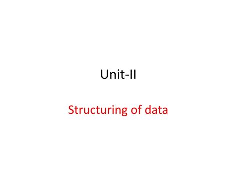 Ppt Data Structuring And Type Systems In Programming Powerpoint Presentation Id8812470