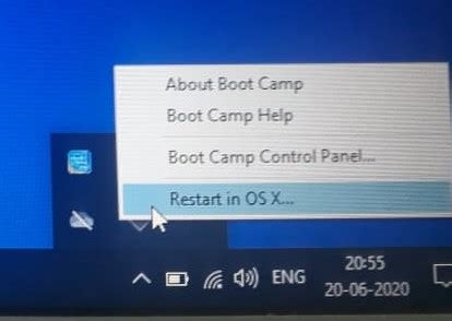 Bootcamp Mac Os Not Showing After Install Windows With Boot Camp Ask Different