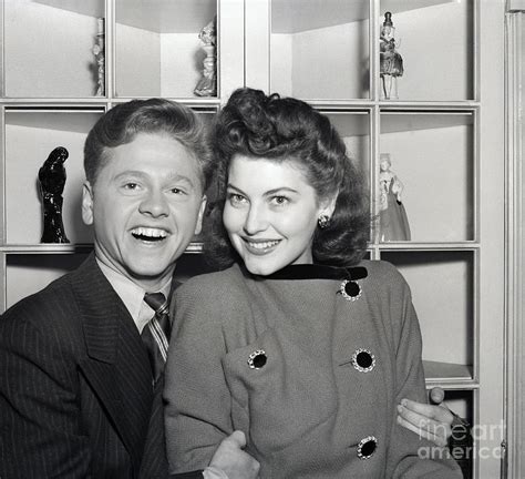 Mickey Rooney And Ava Gardner Photograph By Bettmann Pixels