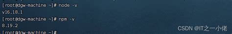 Linux系统中安装nodejsnode、npmlinux安装node Csdn博客
