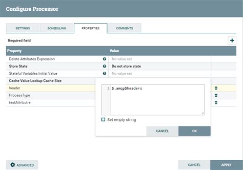 Rabbitmq Nifi AmqpConsumer Get Amqp Headers Attribute Stack Overflow