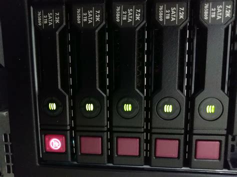 Solved HP Server Hard Drive Solid Red Light Do NOT Eject Experts Exchange